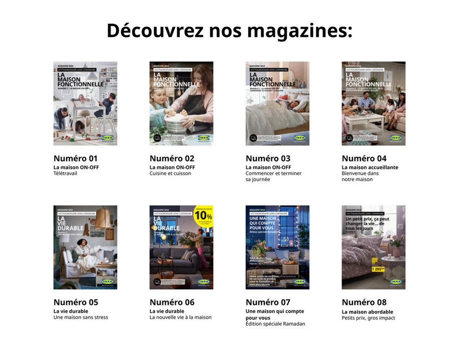 IKEA Morocco (French) - Magazine Overview MAF - Page 1